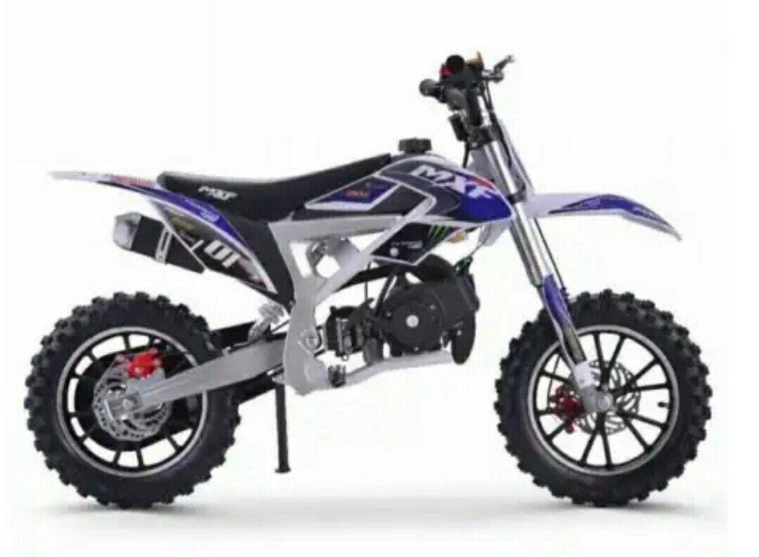 Japa Mini Motos - Mini Moto Cross Ferinha 49cc/2t Azul